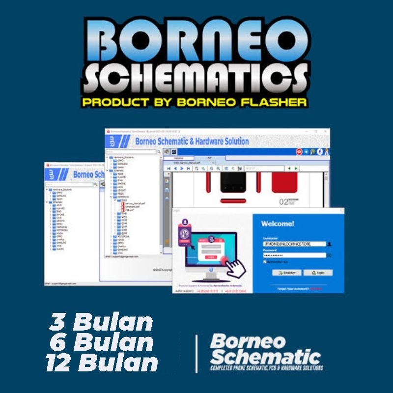 Jual Borneo Schematics & Hardware Solution (Activation/Renewal ...