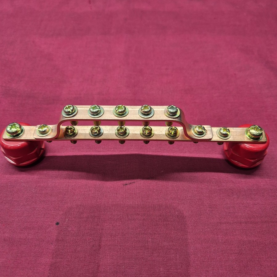 Jual Busbar Bar Plat Tembaga Grounding Ground Netral Nol Arde ...