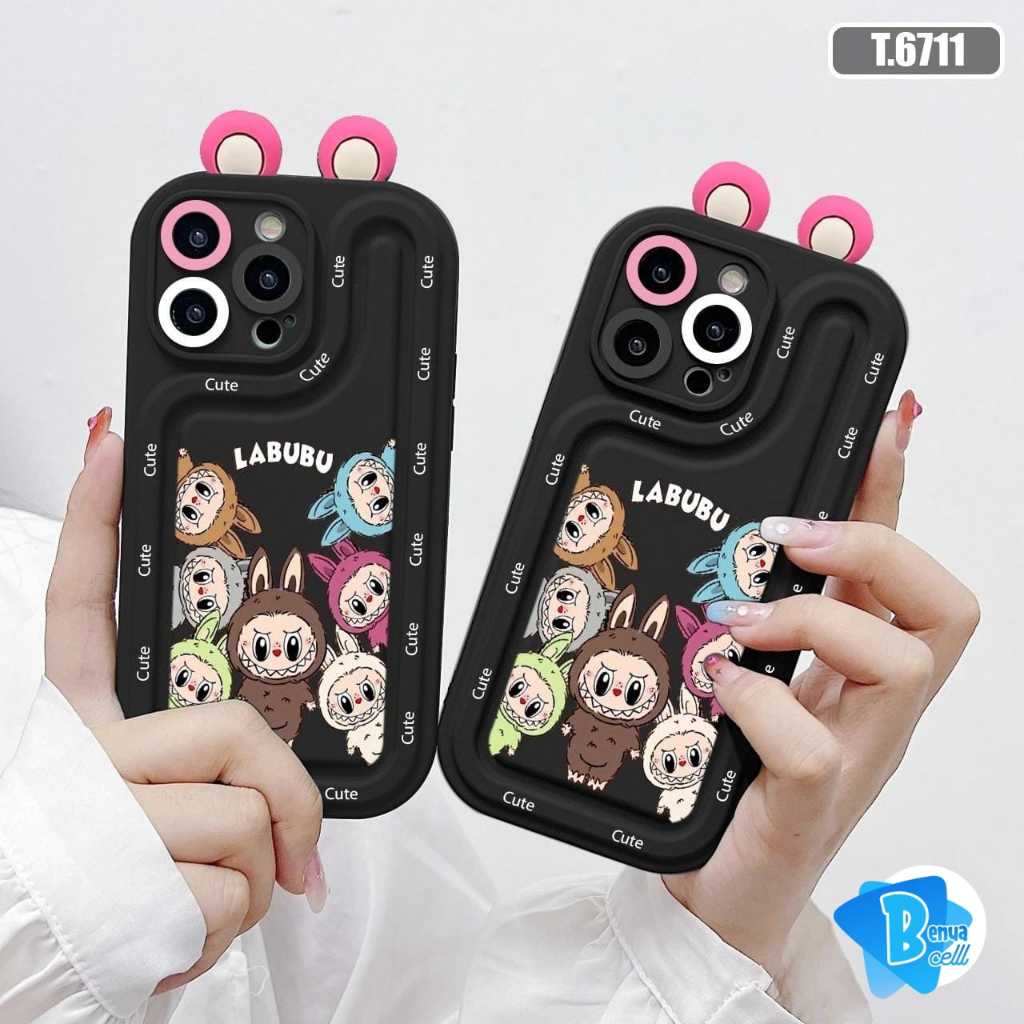 Jual SS989 Softcase Premium Double Side Labubu Monster Kawai Casing Hp Compatible For ITEL A04 ...
