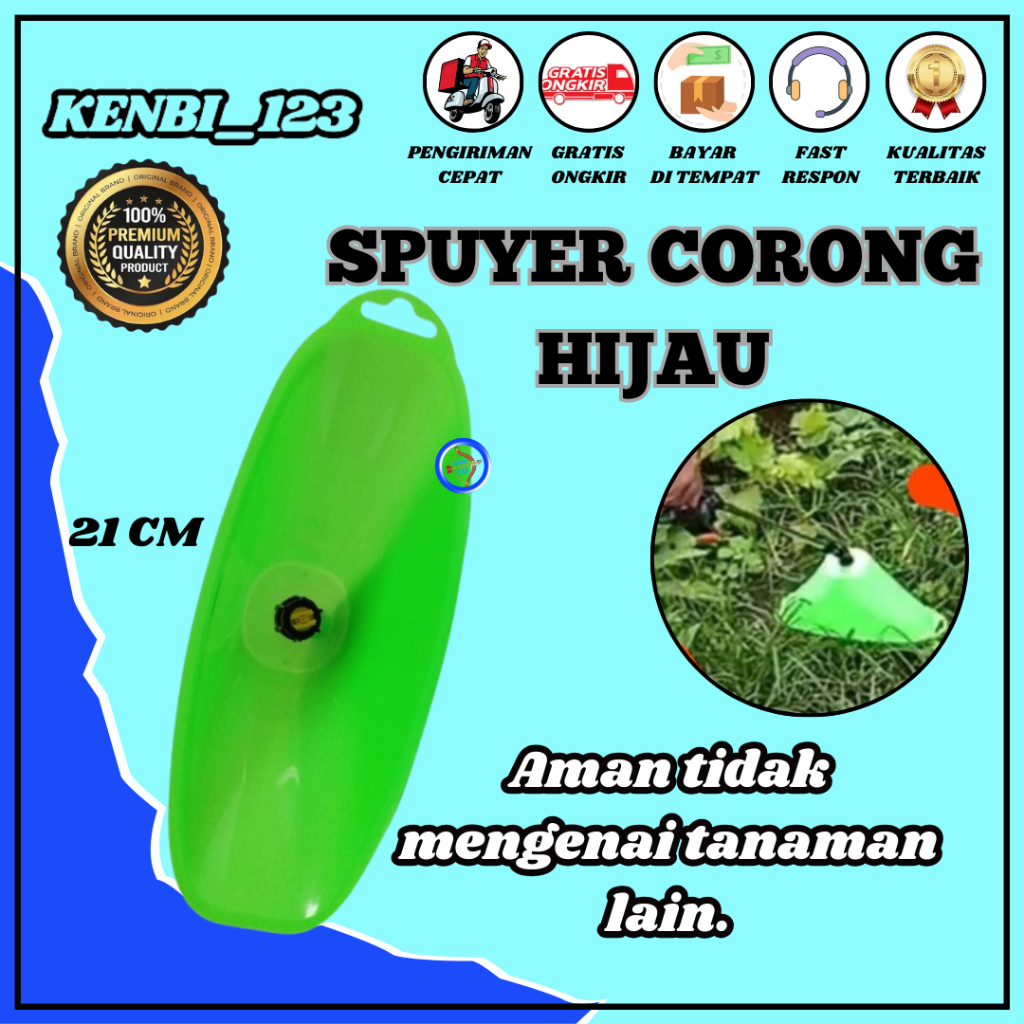 Jual SPUYER / NOZZLE SPRAYER / NOZZLE PLASTIK CORONG ANTI ANGIN FUN 25 ...