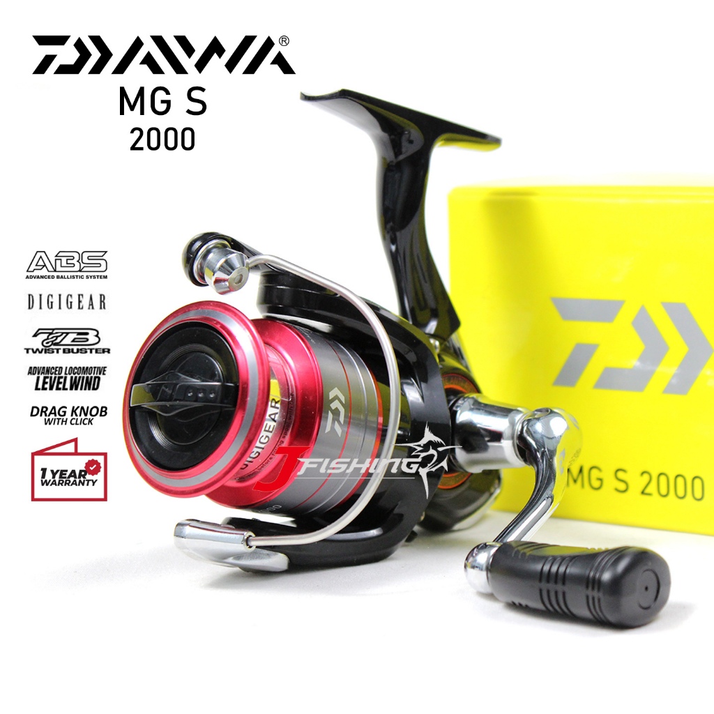 Jual Reel DAIWA MG S | 2000 2500 3000 4000 | Spinning | Kolam Sungai Muara Danau | Resmi ...