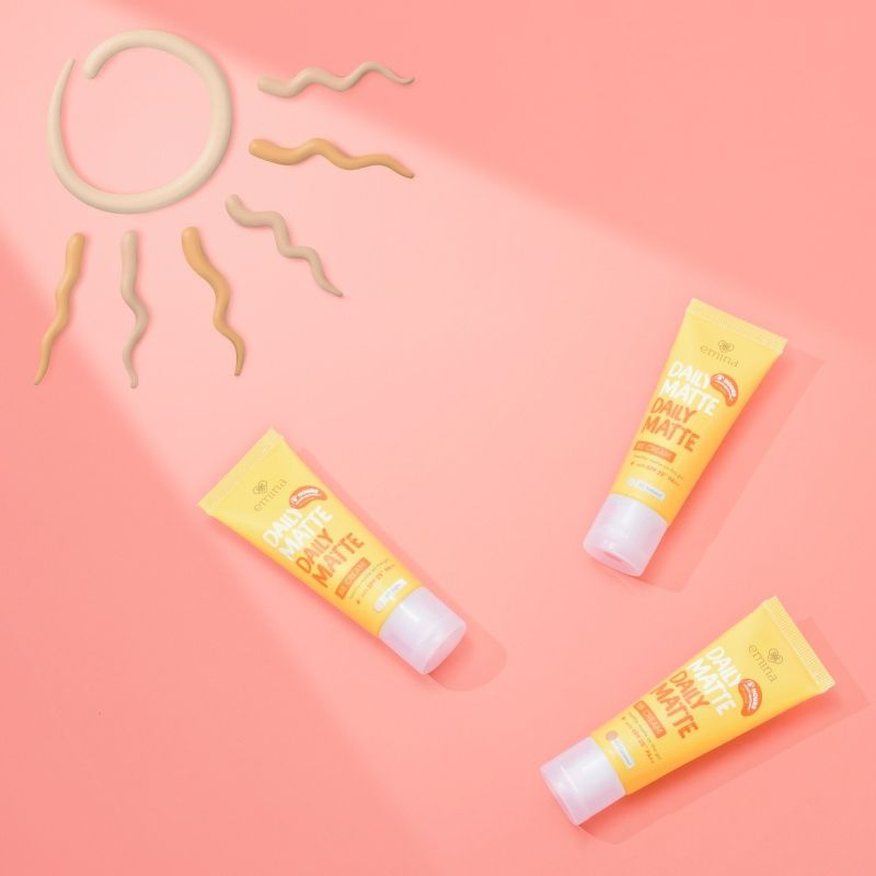 Jual BUNGA-Emina BB Cream Spf 25 PA++Emina Daily Matte BB Cream ...