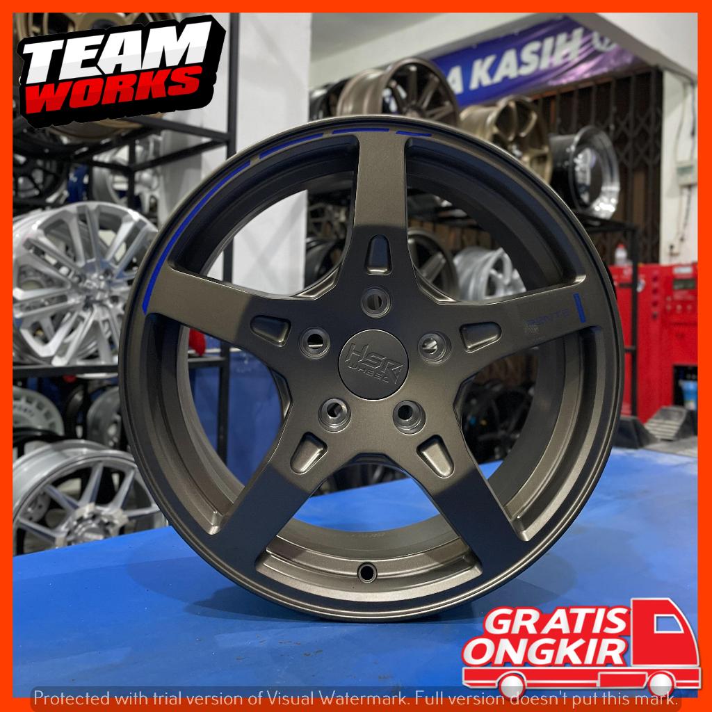 Jual VELG MOBIL PALANG 5 RING 16 HSR PENTE BRONZE APV LUXIO GRANDMAX R16 PELEK MURAH BRONZE ...