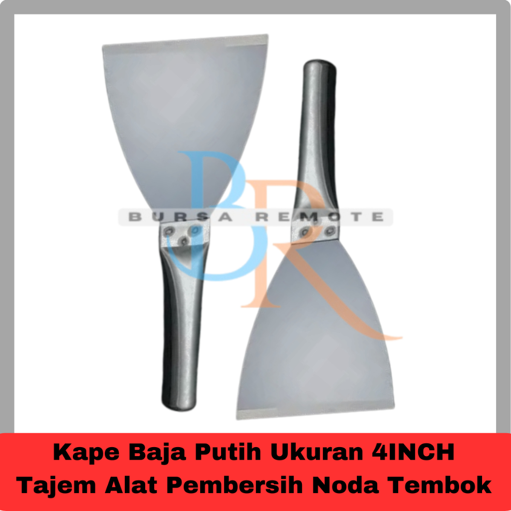 Jual Kape Baja Putih Ukuran 4INCH Tajem Alat Pembersih Noda Tembok ...
