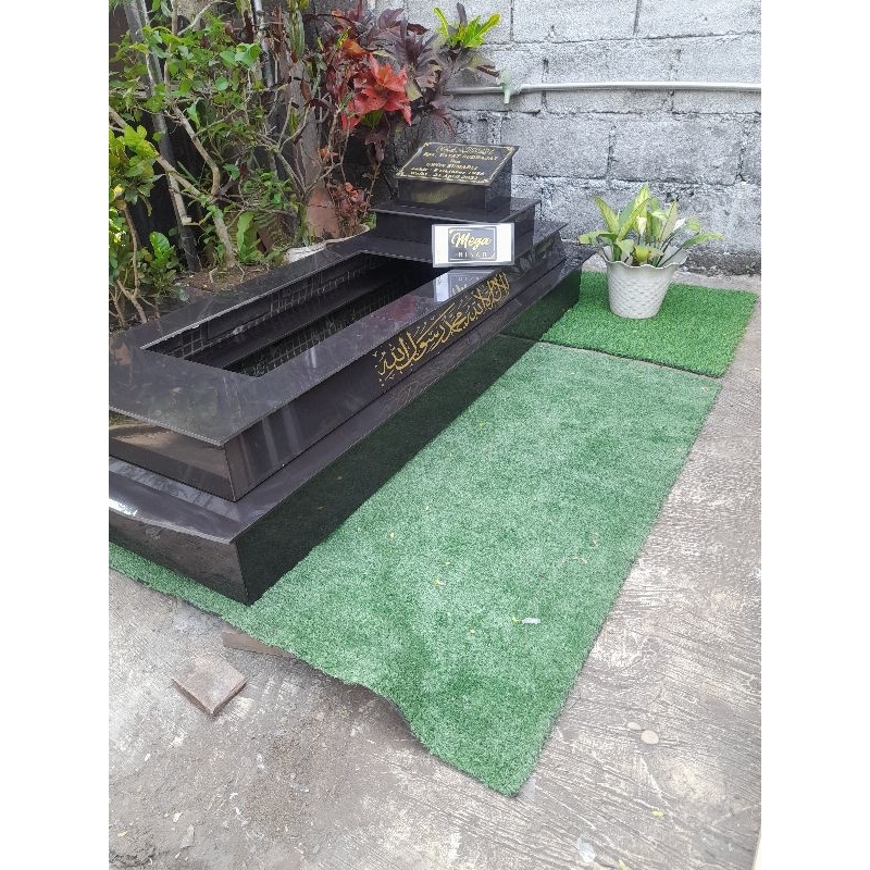 Jual FULL MAKAM NISAN GRANIT 2 TRAFF //+FACKING KAYU/KUBURAN MAKAM 60X160 | Shopee Indonesia