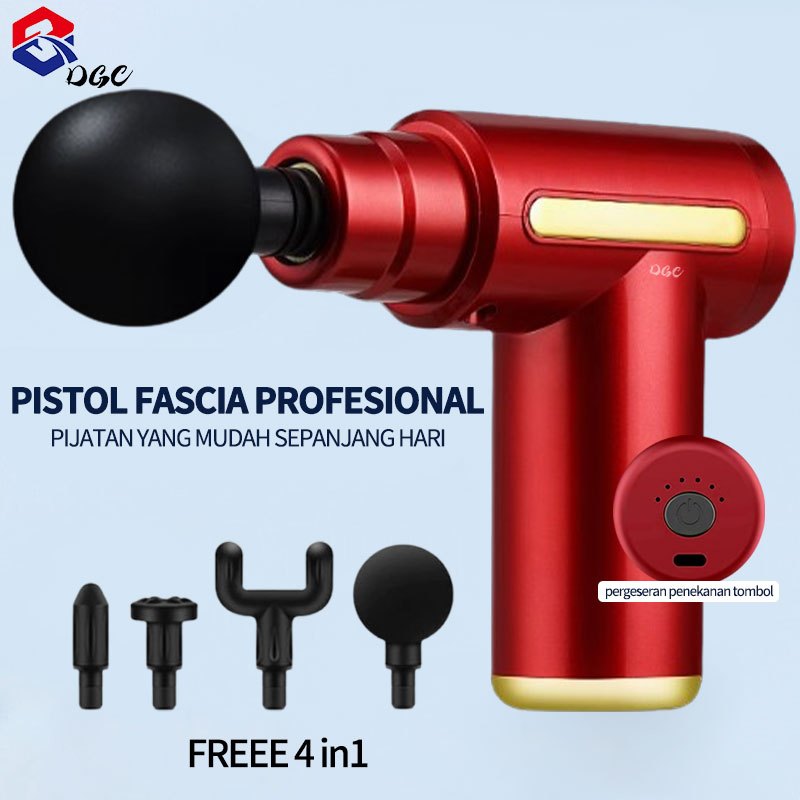 Jual DGC Alat Pijat Elektrik Mini Alat pijat MASSAGE GUN - DEEP TISSUE ...
