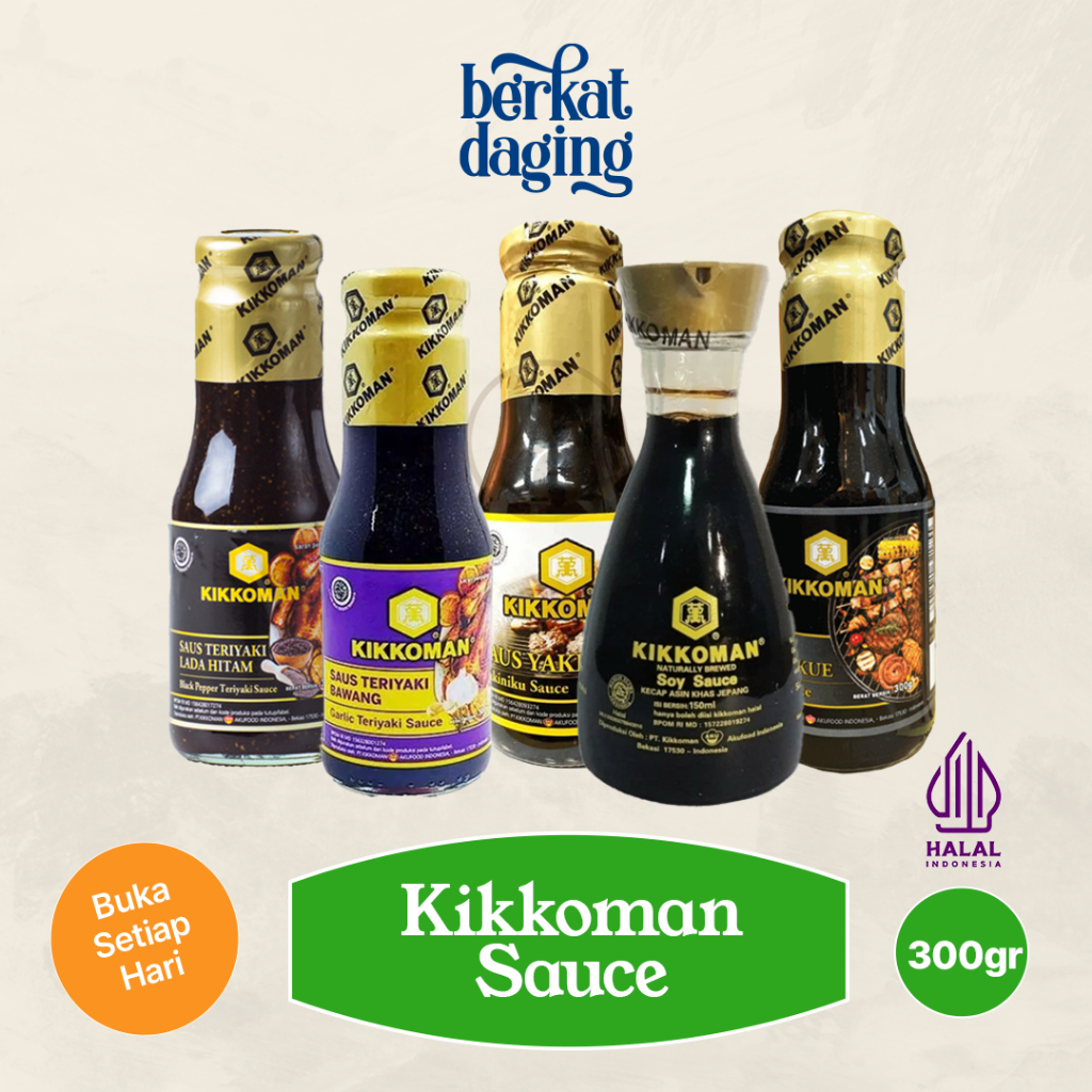 Jual Kikkoman Soy Sauce Kecap Asin Bumbu Garlic Teriyaki Blackpepper ...