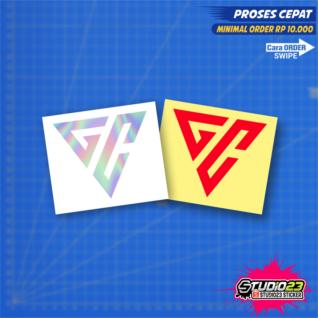Jual Stiker GC Cutting Sticker Hologram | Shopee Indonesia