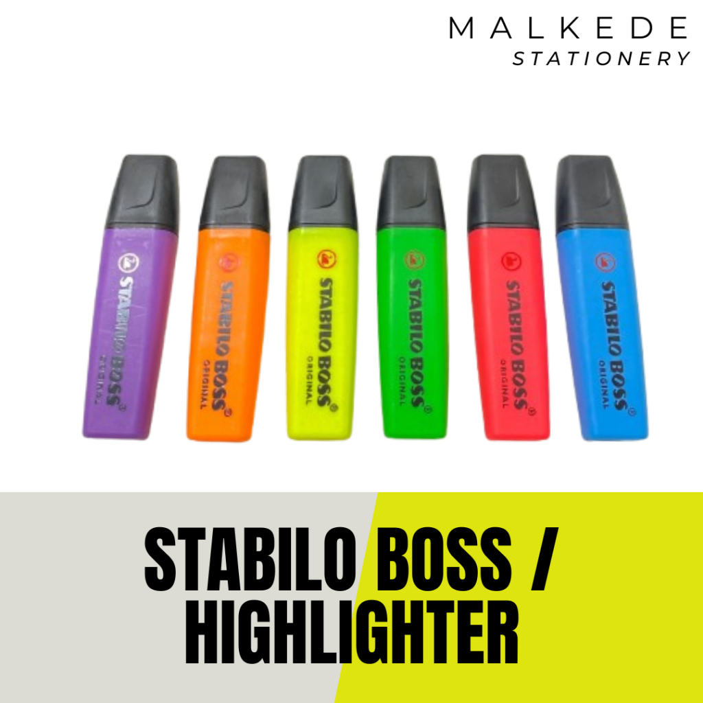 Jual STABILLO BOSS PASTEL / HIGHLIGHTER | ORIGINAL | Shopee Indonesia