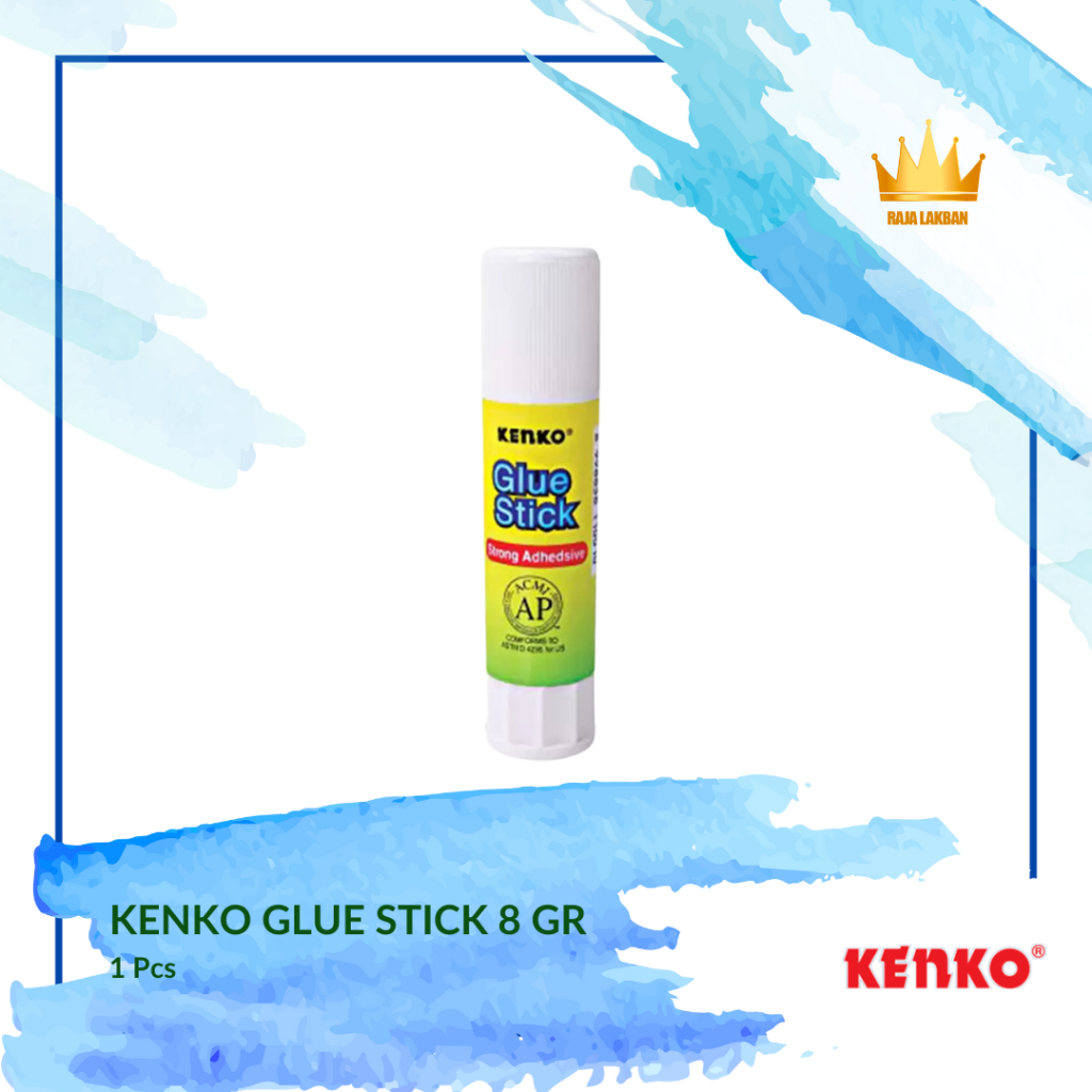 Jual Lem Stick Glue Stick Lem Batang Lem Kertas Kenko Glue Stick 8 Gr ...