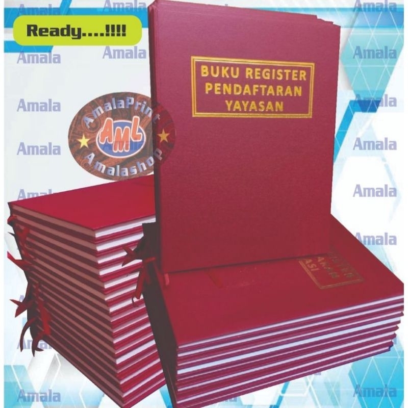 Jual Buku Register Pendaftaran Yayasan | Shopee Indonesia