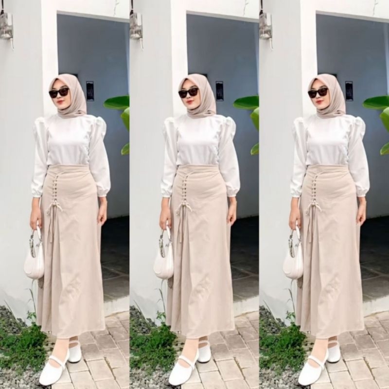 Jual Rok korean style rok wanita kekinian terbaru | Shopee Indonesia
