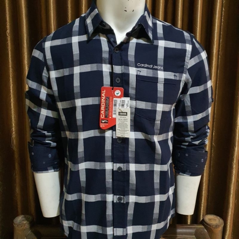 Jual Kemeja Pria CARDINAL Jeans Premium | Shopee Indonesia
