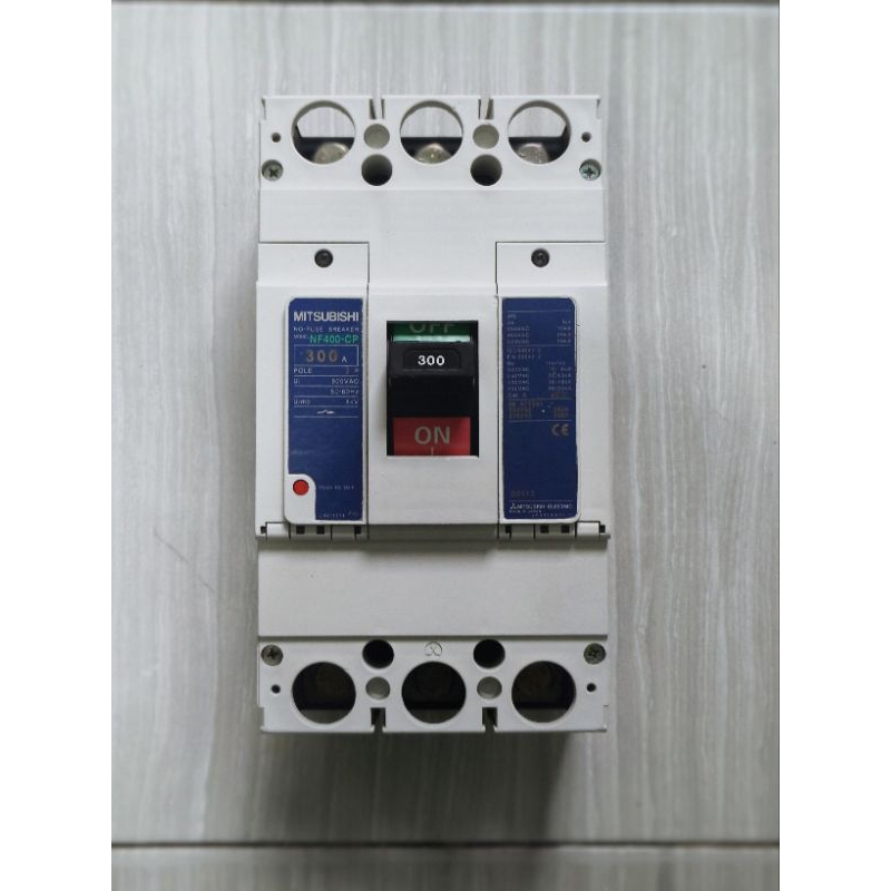 Jual Mccb Mitsubishi NF300-CP 300A 3p Original | Shopee Indonesia