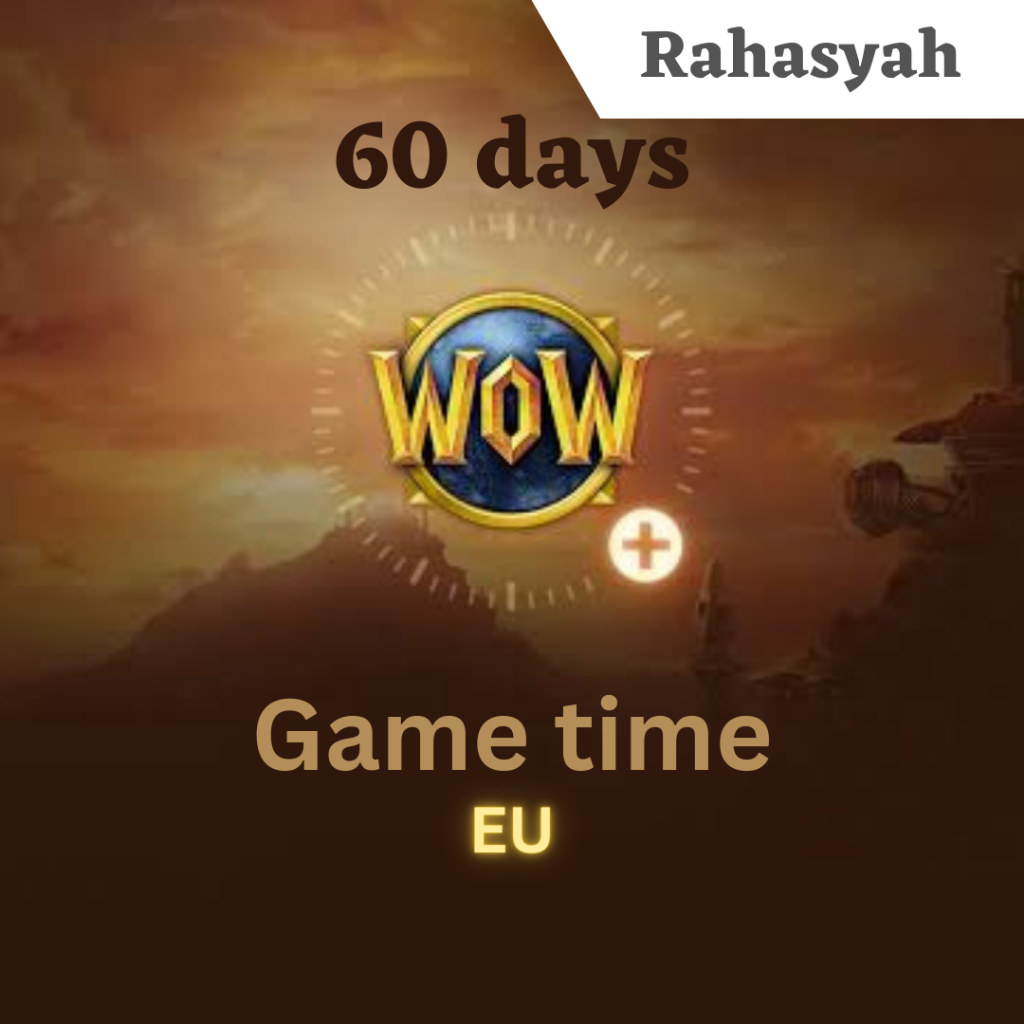 Jual EU world of warcraft game time gt 60 hari wow Reedem code | Shopee ...
