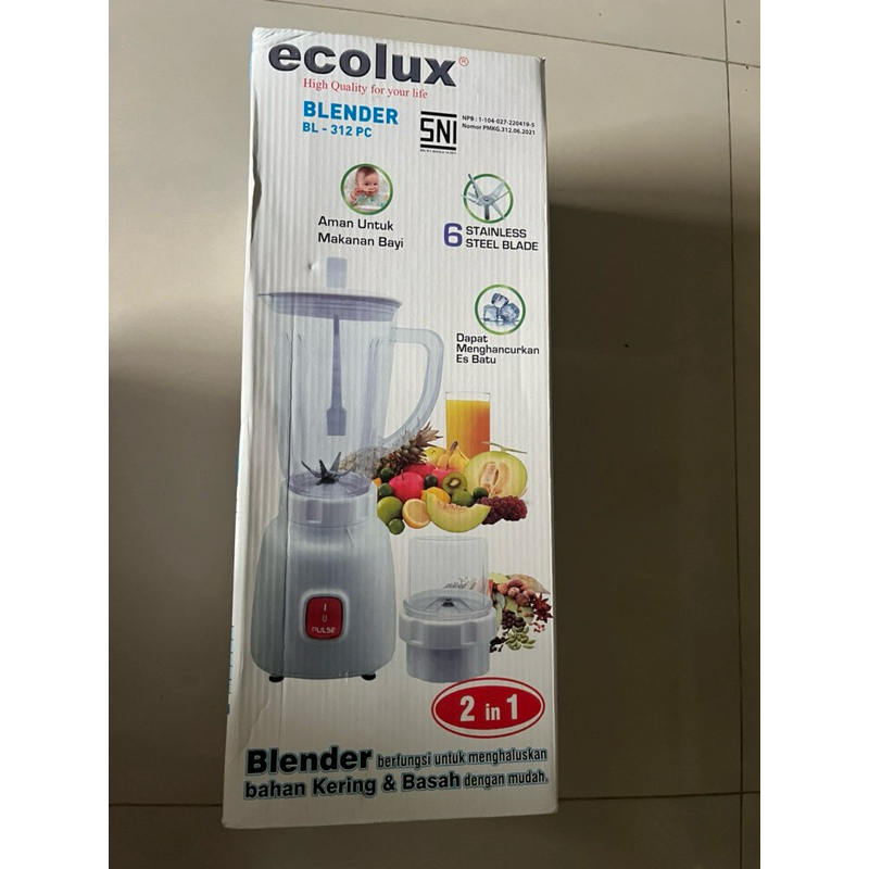 Jual blender 2 tabung ecolux baru | Shopee Indonesia