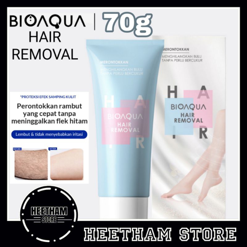 Jual BIOAQUA Hair Removal Perontok Rambut Bulu 70g | Shopee Indonesia