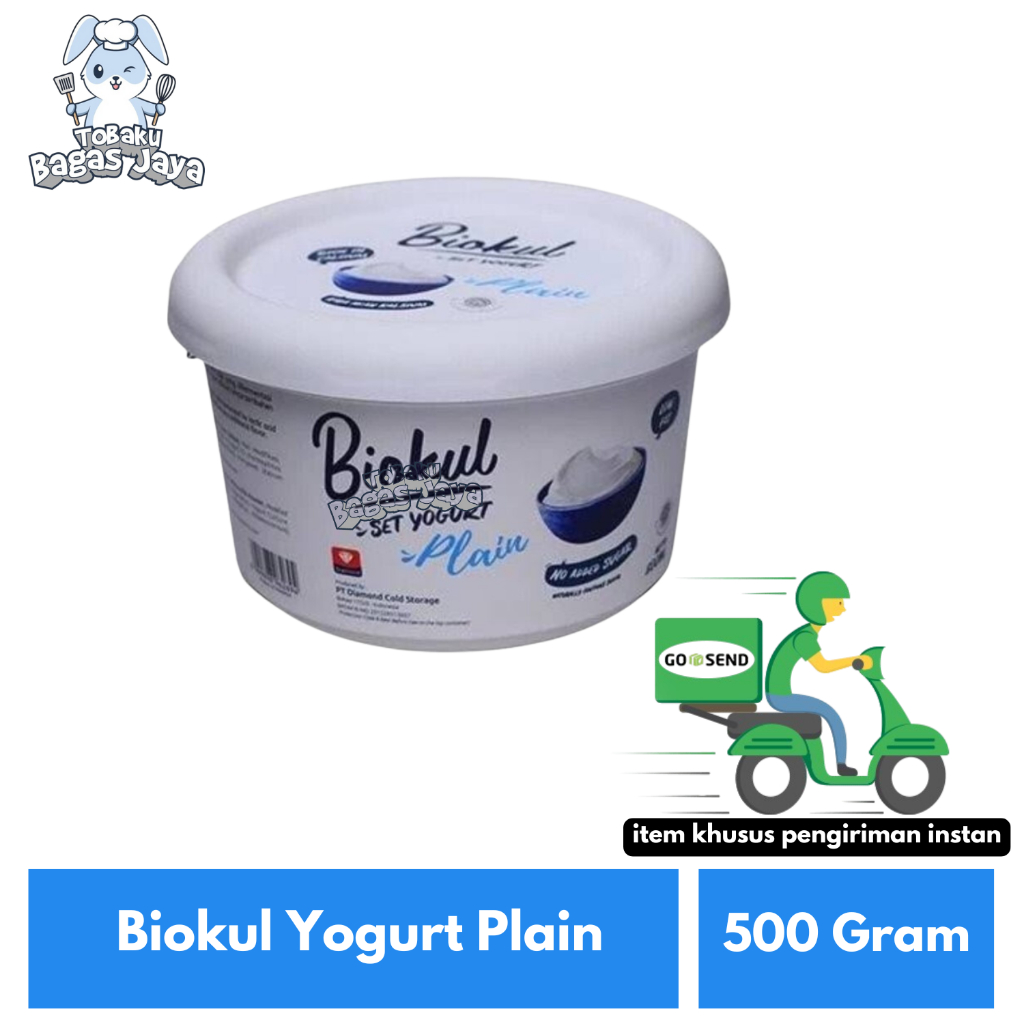 Jual Biokul Yogurt Plain 500 Gram | Shopee Indonesia