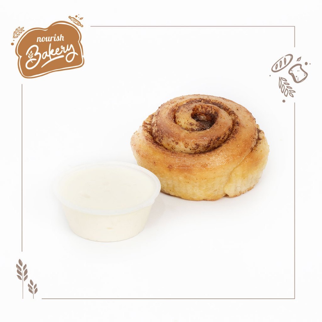 Jual Cinnamon Roll - 100% Sourdough Soft Bread dengan saus cream cheese ...