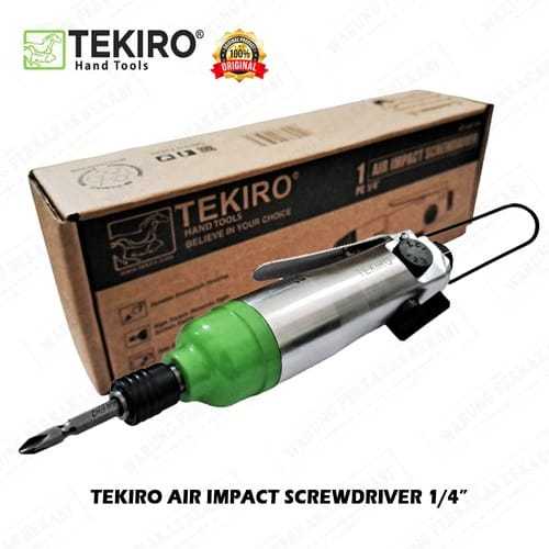 Jual TEKIRO AIR IMPACT SCREWDIVER 1/4INC OBENG ANGIN TEKIRO AIR ...