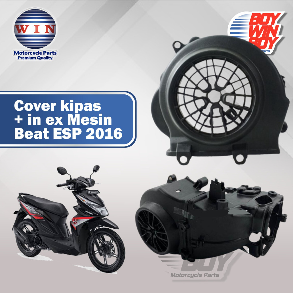 Jual Cover Kipas + In Ex Mesin Beat Esp 16 Merk Win | Shopee Indonesia