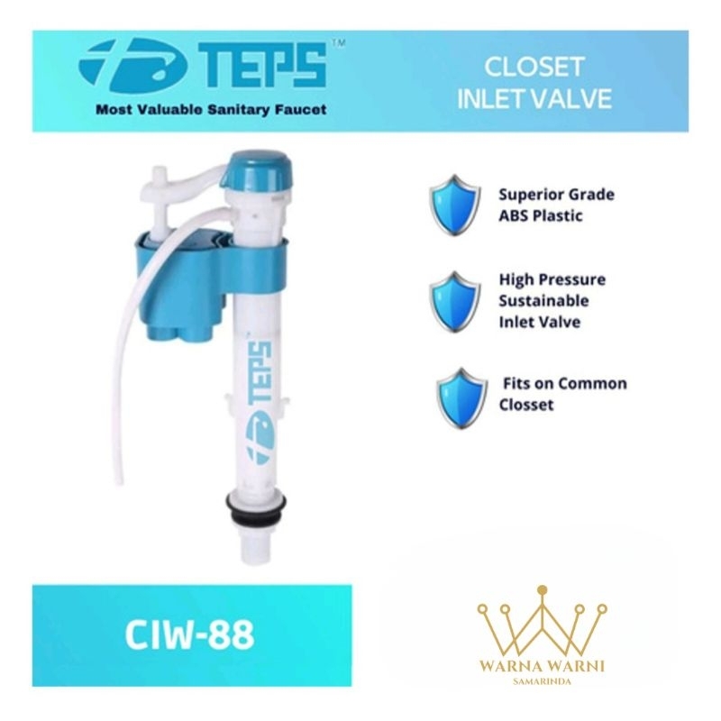 Jual Pelampung Kloset Duduk / Dalaman Tanki Kloset TEPS CIW-88 | Shopee Indonesia