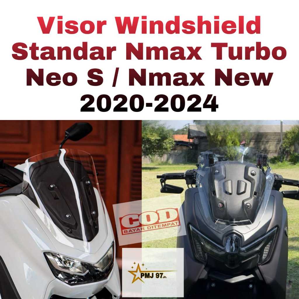 Jual WINDSHIELD NMAX TURBO NEO S NMAX NEW BARU MODEL STANDART 2020/2021 ...
