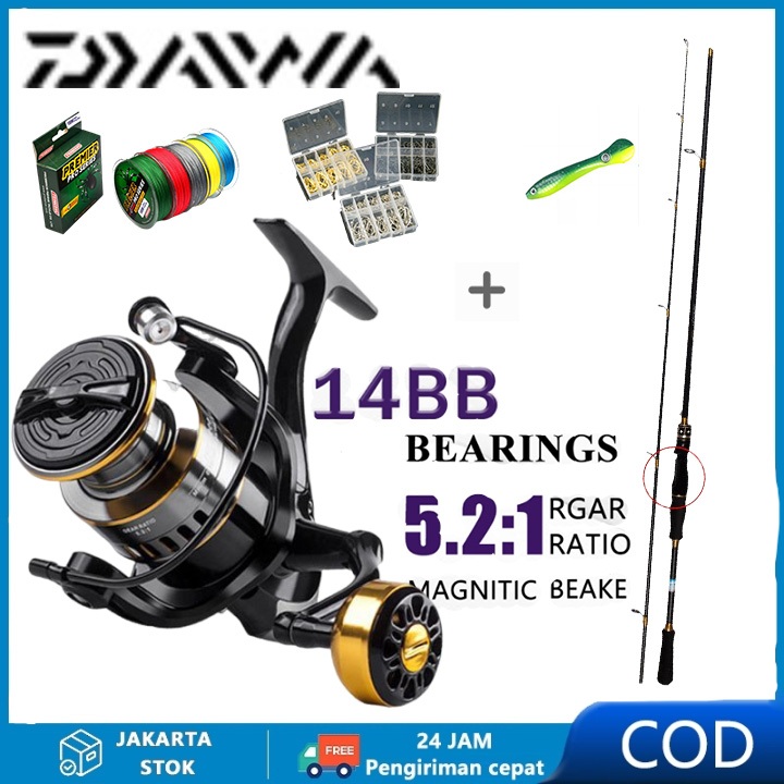 Jual Jorang Pancing 1 Set Lengkap Kuat Kuat 30kg Joran Pancing 1 Set Reel Besi Pancing Set Murah ...