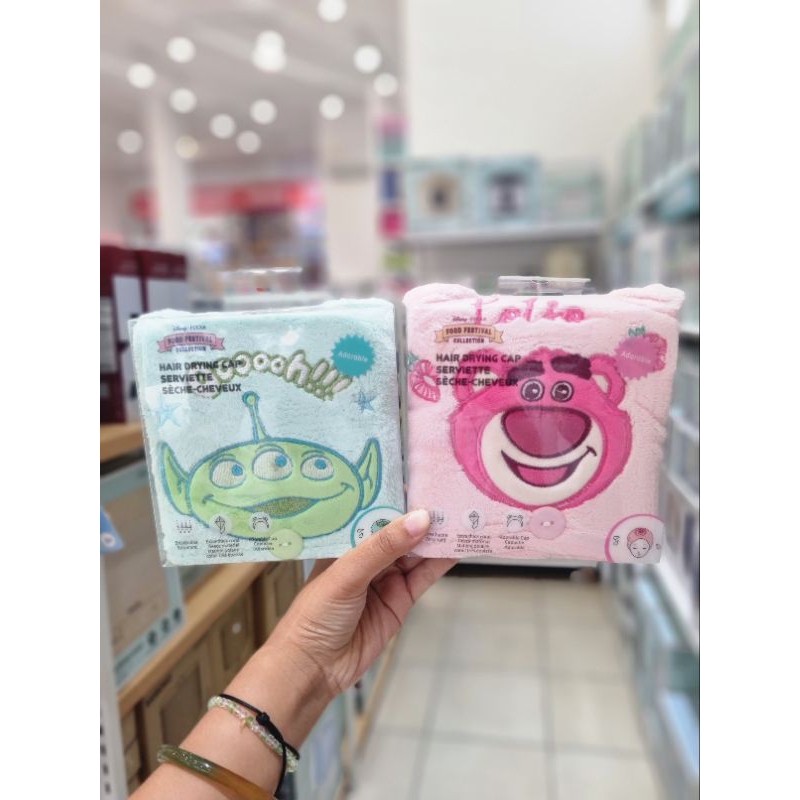 Jual Miniso Hair Drying Cap Disney Collection / Head Towel / Handuk ...