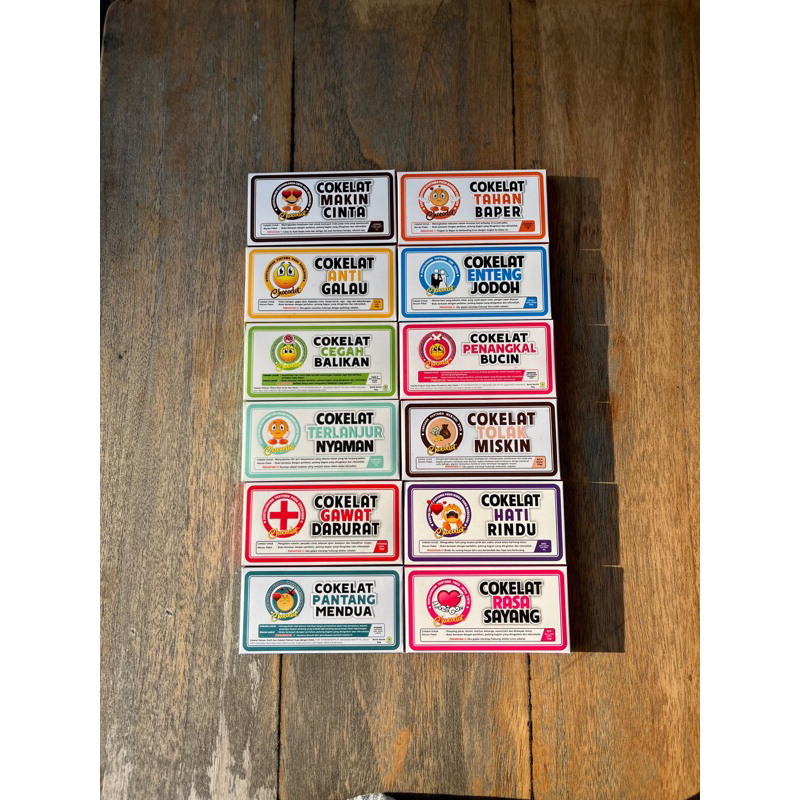 Jual Chocodot Chocolate Mood Series 50gr - Coklat Oleh Oleh Khas Garut ...