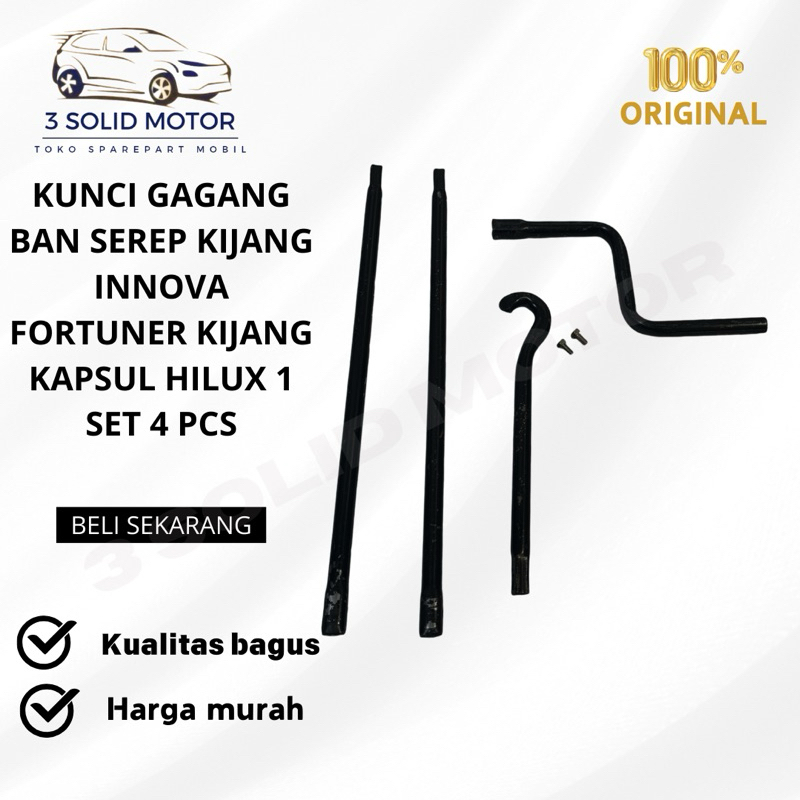 Jual KUNCI GAGANG BAN SEREP KIJANG INNOVA FORTUNER KIJANG KAPSUL HILUX ...