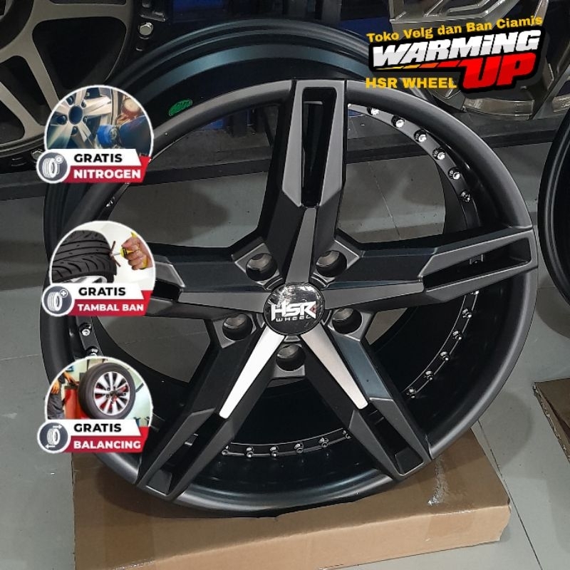 Jual Velg Mobil HRV CRV Innova Ring 17 Baut 5x114,3 HSR KEUNIKAI Lebar 75 4x114,3 Black | Shopee ...