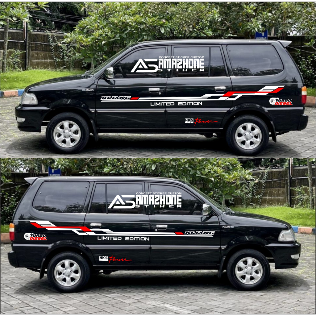 Jual Stiker Mobil Kijang Super Stiker Body Kijang Super Stiker Kijang ...