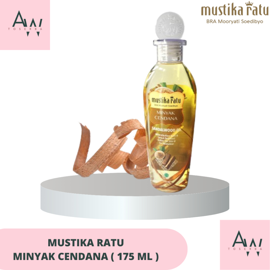 Jual Mustika Ratu Minyak Cendana 175 ML | Mustika Ratu Sandalwood Oil ...