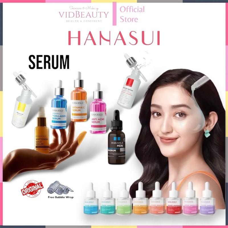 Jual HANASUI Serum Indonesia / Gentle Cleanser Power Essence Toner Day ...