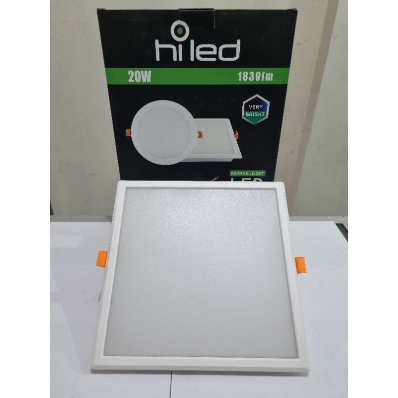 Jual Lampu LED Panel Hiled Downlight IB Tanam Kotak Square 20w/6500K ...