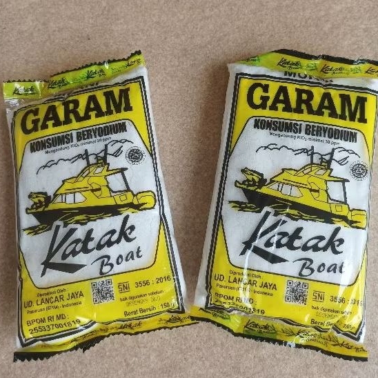 Jual Garam Katak Garam Meja Beryodium Bersih, sehat, putih dan lezat ...