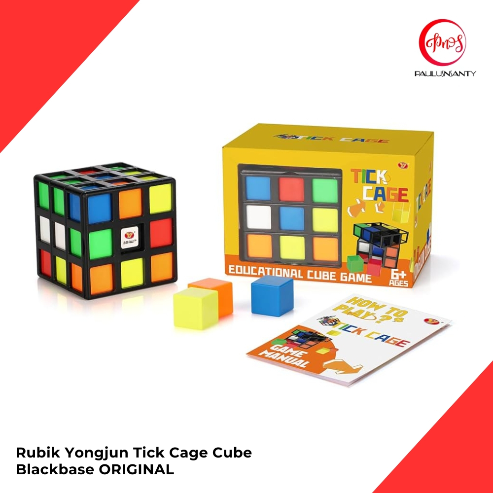 Jual RUBIK 3X3 - Yongjun tick cage 3x3 rubik original | Shopee Indonesia