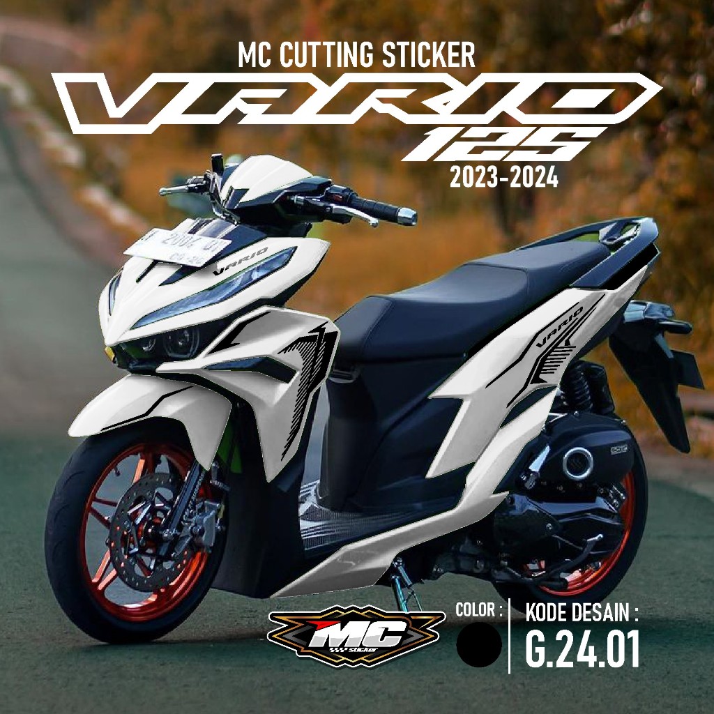 Jual Cutting Sticker Striping Vario 125 New - Aksesoris Motor Stiker ...