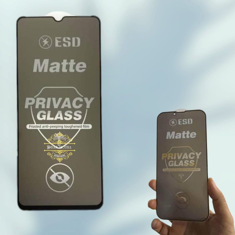 Jual Tempered Glass ESD Matte Anti SPY Vivo Y01 / Y02 / Y02s / Y02t / Y03 / Y12 / Y15 / Y17 ...