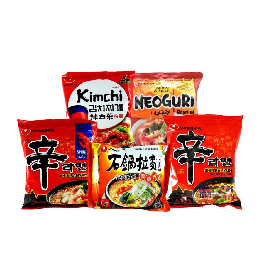 Jual Nongshim shin ramyun kimchi spicy / potato noodle sup ...
