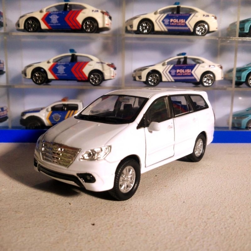 Jual DIECAST MINIATUR TOYOTA KIJANG INNOVA PUTIH SKALA 1/32 | Shopee ...