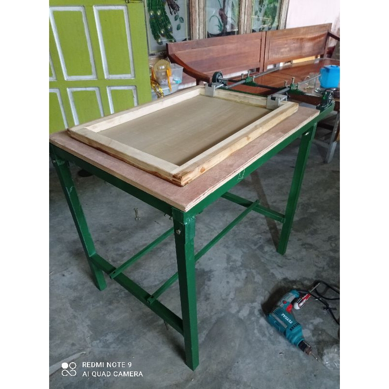 Jual MEJA SABLON KAOS PORTABEL | Shopee Indonesia
