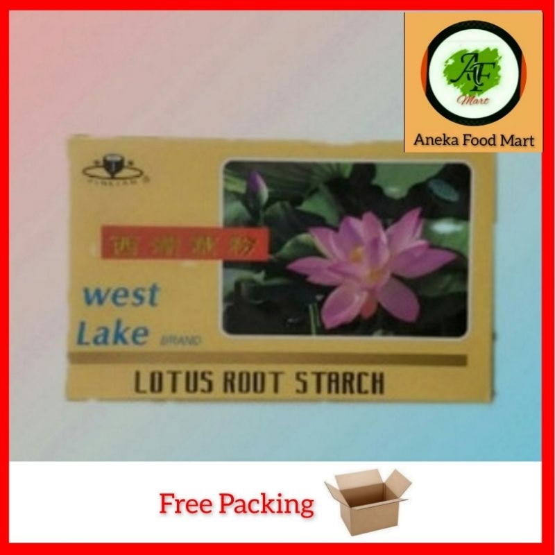 Jual west Lake Bubuk Akar Teratai/ Lotus root starch/ minuman bubuk ...