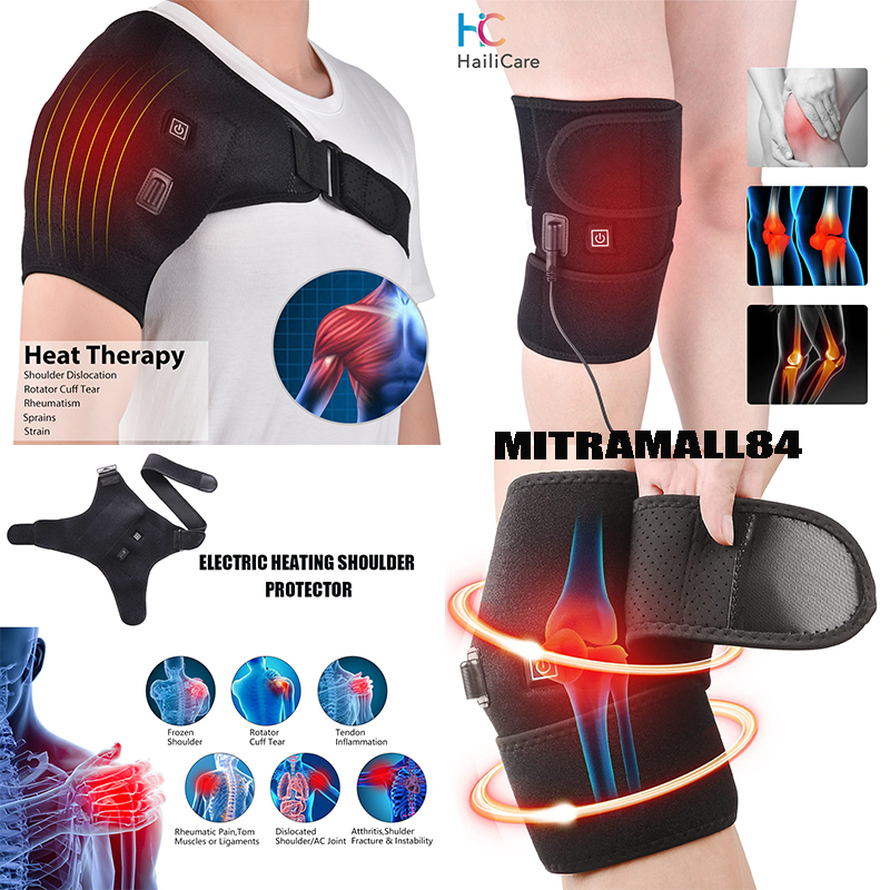 Jual Alat Terapi Kompres Pereda Nyeri Lutut Bahu 3 Mode Elektrik Knee ...