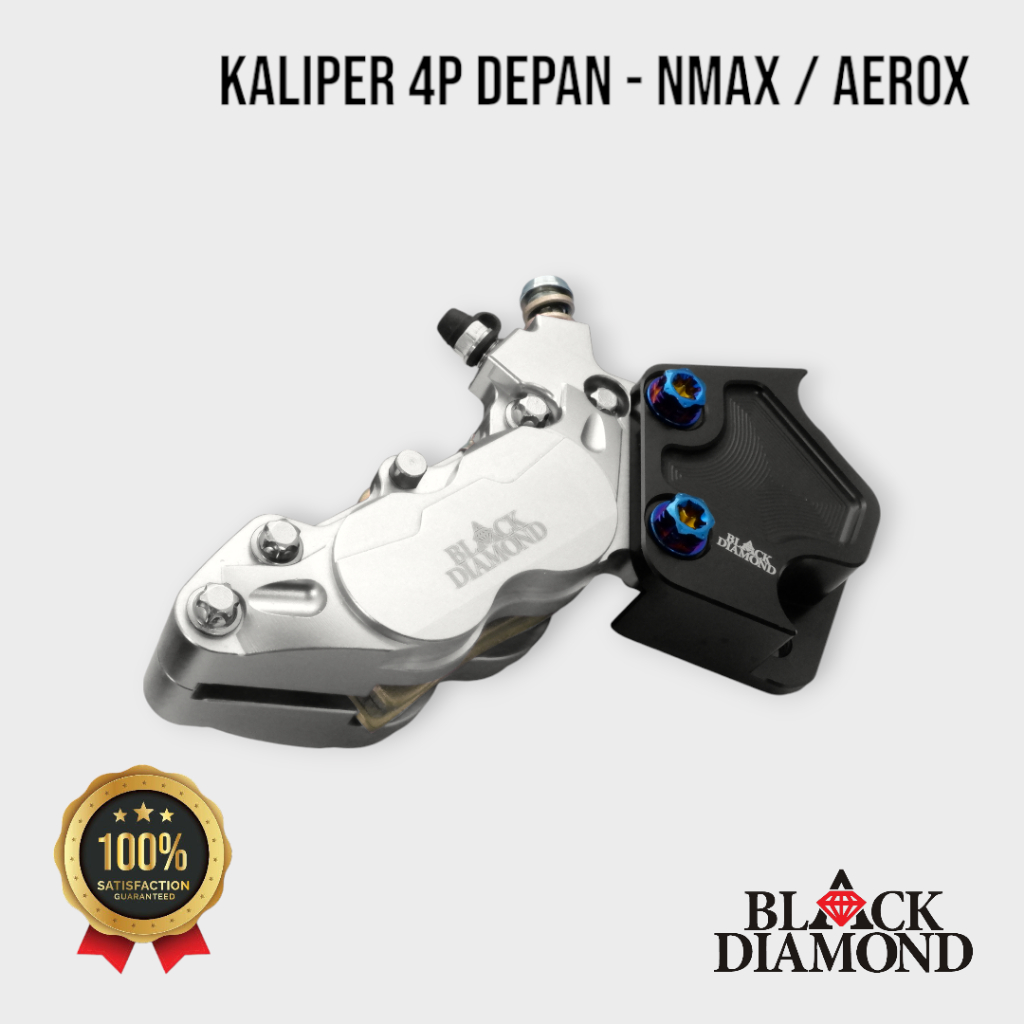 Jual Black Diamond - Paket Kaliper Rem Cakram Depan 4P Axial NMAX Old New Neo Turbo / AEROX Old ...