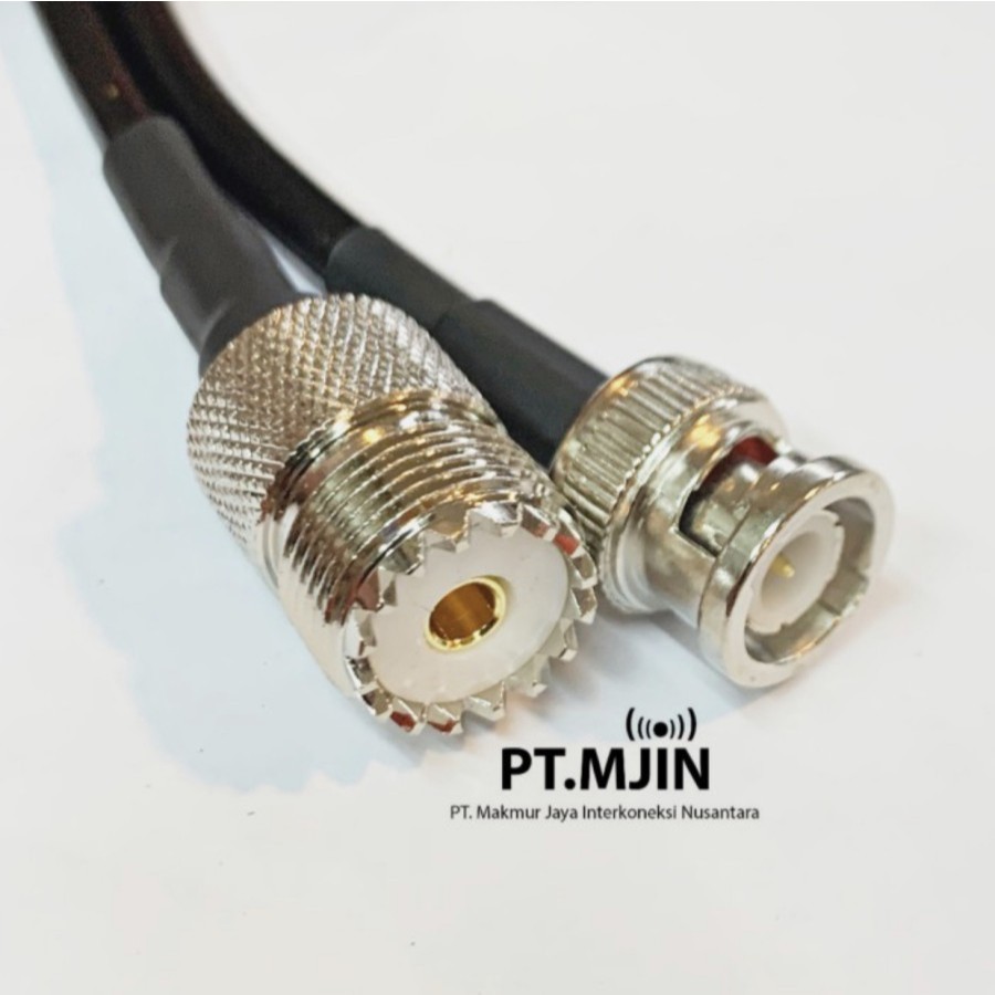 Jual Kabel Jumper Rg58 SO239 PL female ke BNC male Panjang 2 Meter | Shopee Indonesia