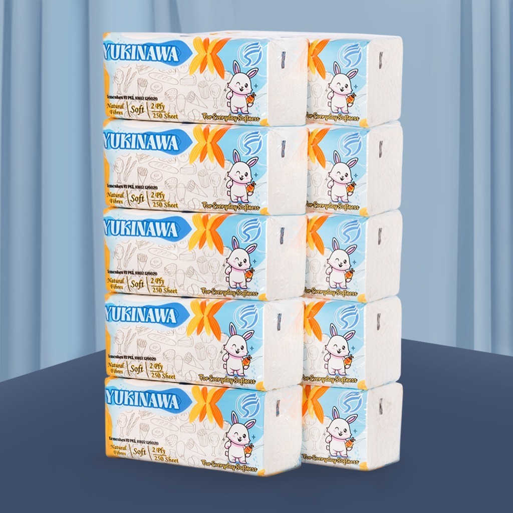 Jual Yukinawa Tisu 250 Lembar x 10 Pcs - Tissue Serbaguna Berkualitas ...