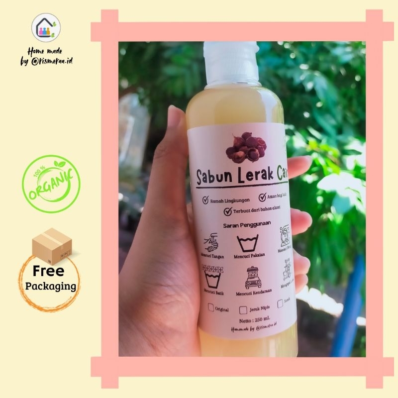 Jual Sabun Lerak Cair 250 mL/Detergen Lerak Cair 250 mL/Sabun Batik ...