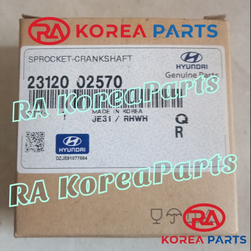 Jual Sproket Sprocket Crankshaft Gear Timing Askruk Hyundai Atoz Kia ...